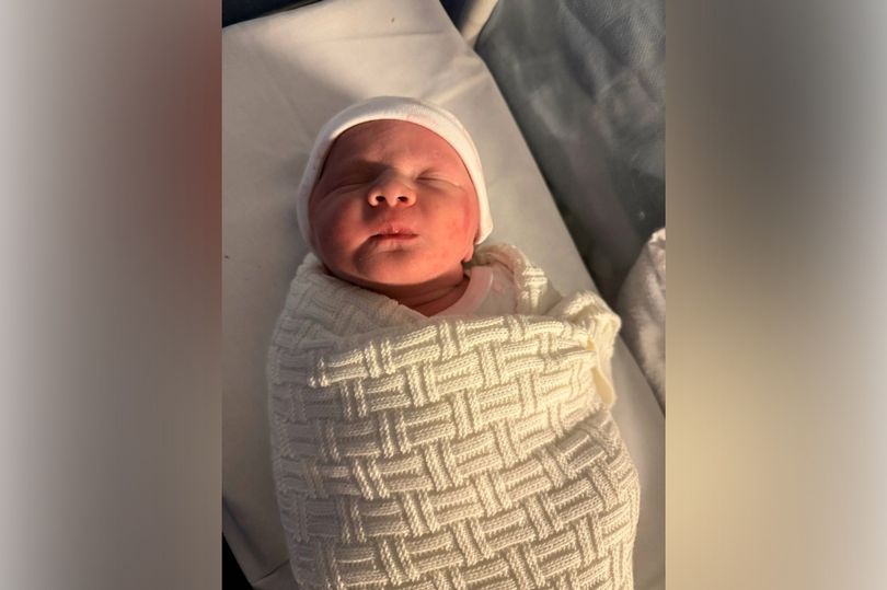 Meet Manchester's first Christmas Day baby 2025