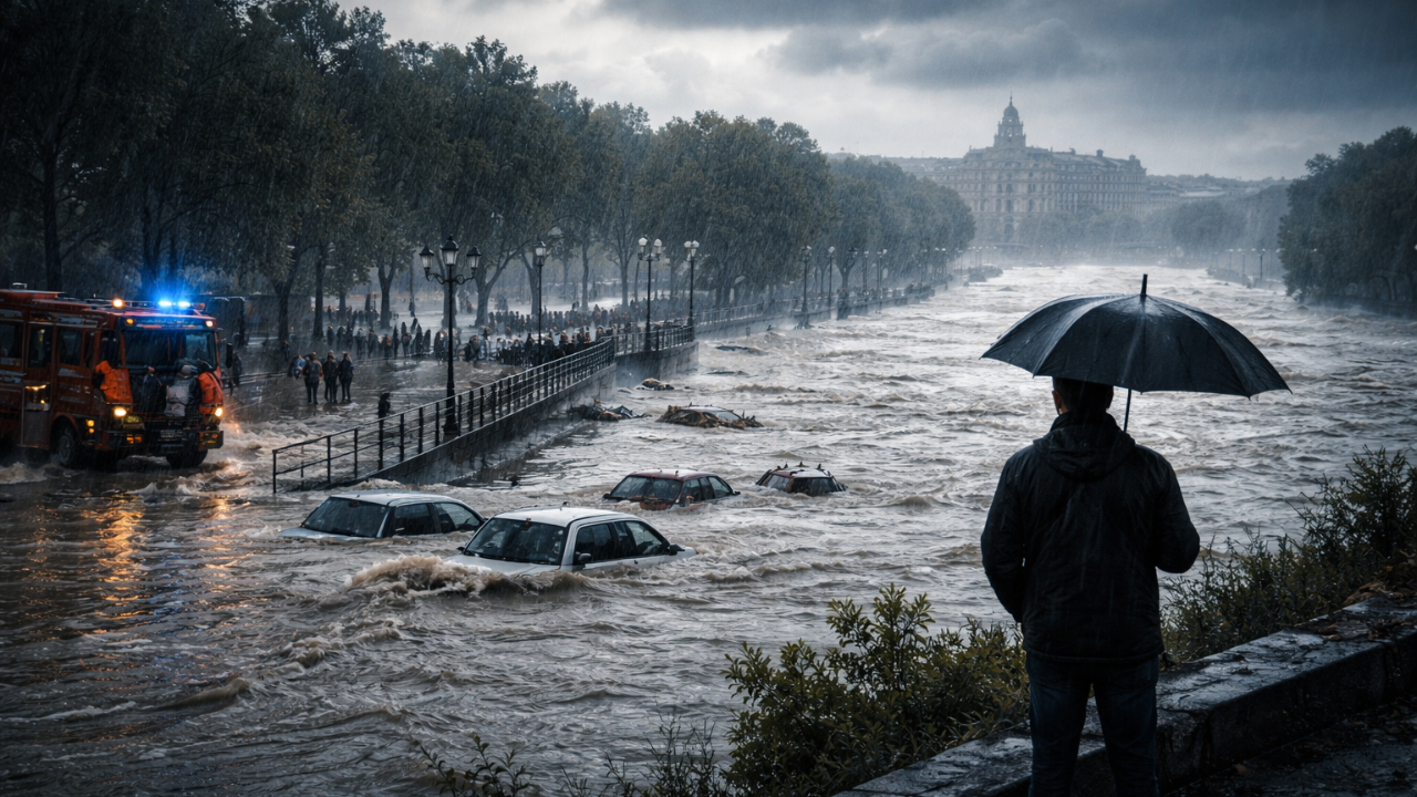 Shocking floods swallow southern France after relentless rain