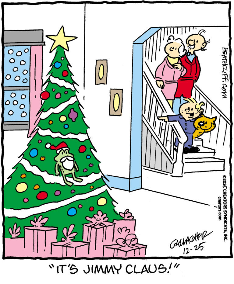 LightWave Reports' daily comic strips (12/25)