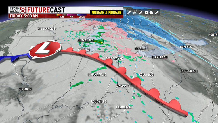 Rain & fog chance tonight, mild weekend ahead with more rain Sunday