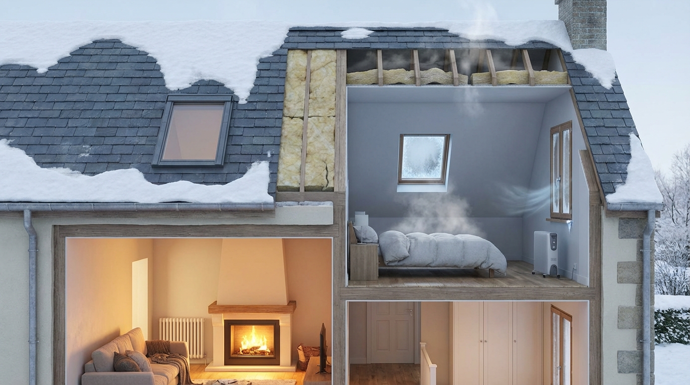 Si votre maison chauffe de travers, ne montez plus le chauffage avant d ...