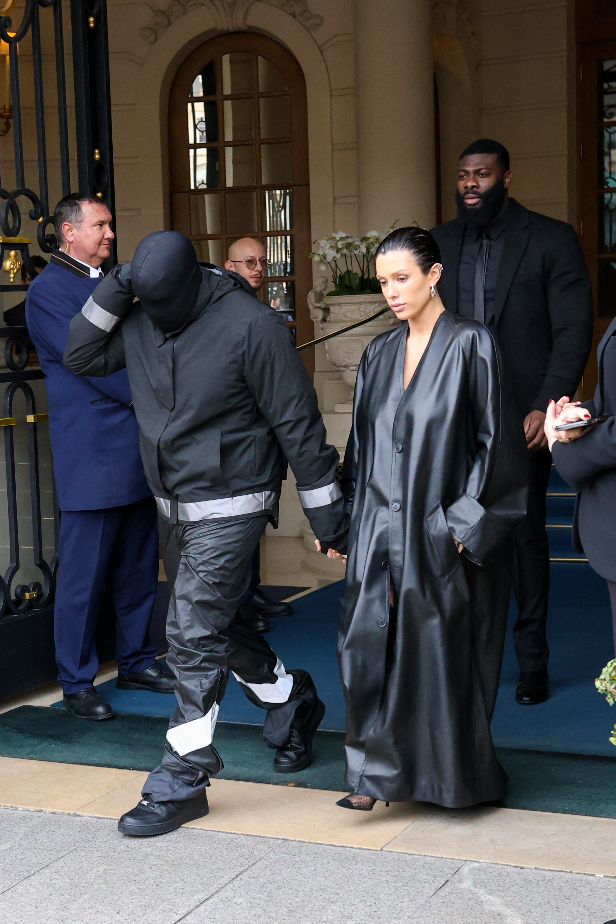Kanye West and Bianca Censori get cozy for Christmas Eve date night