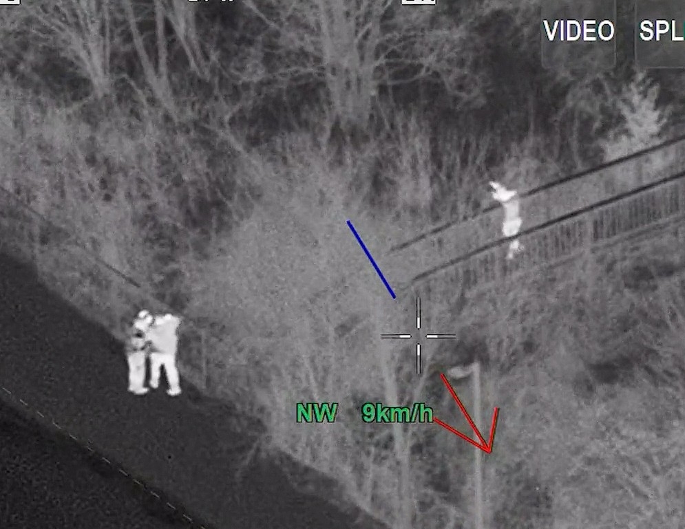 Cop chopper locates man who allegedly fled RIDE spotcheck on foot