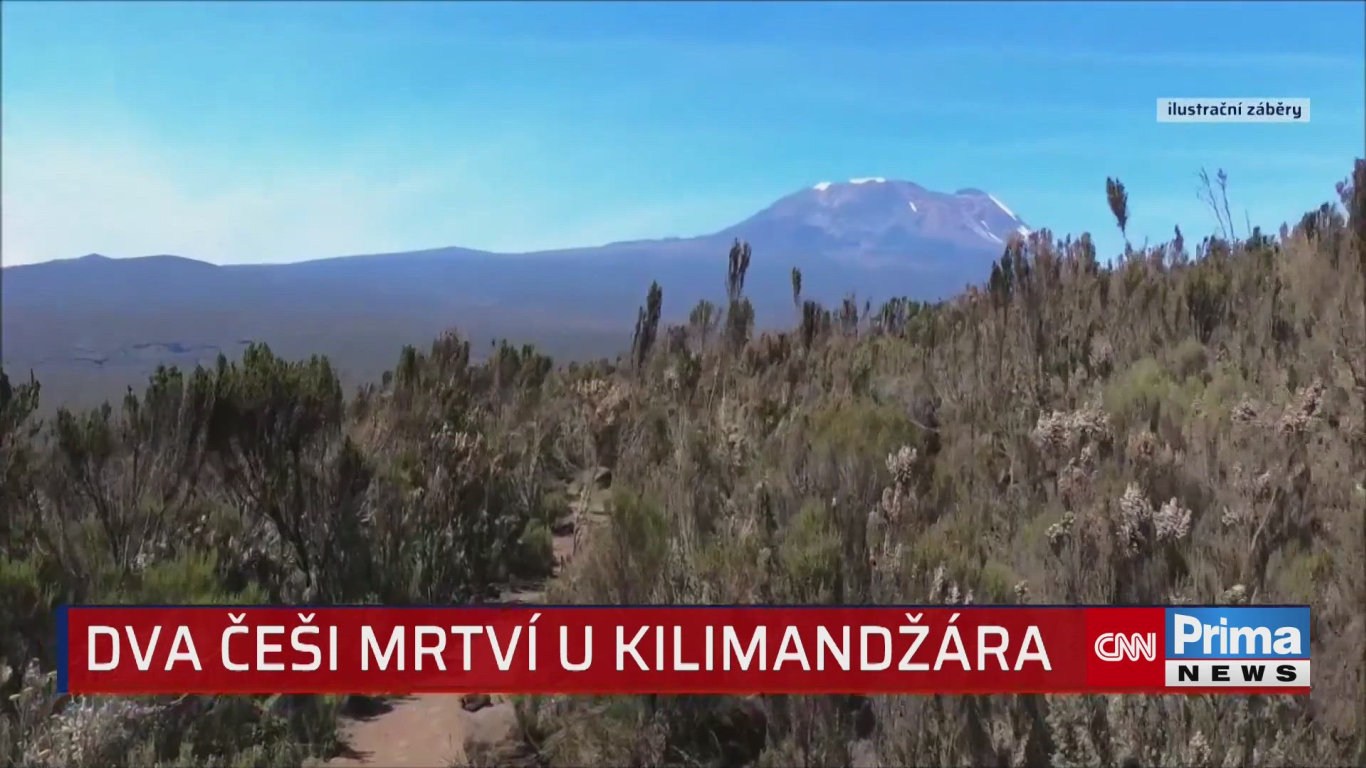 Dva Češi zemřeli u Kilimandžára