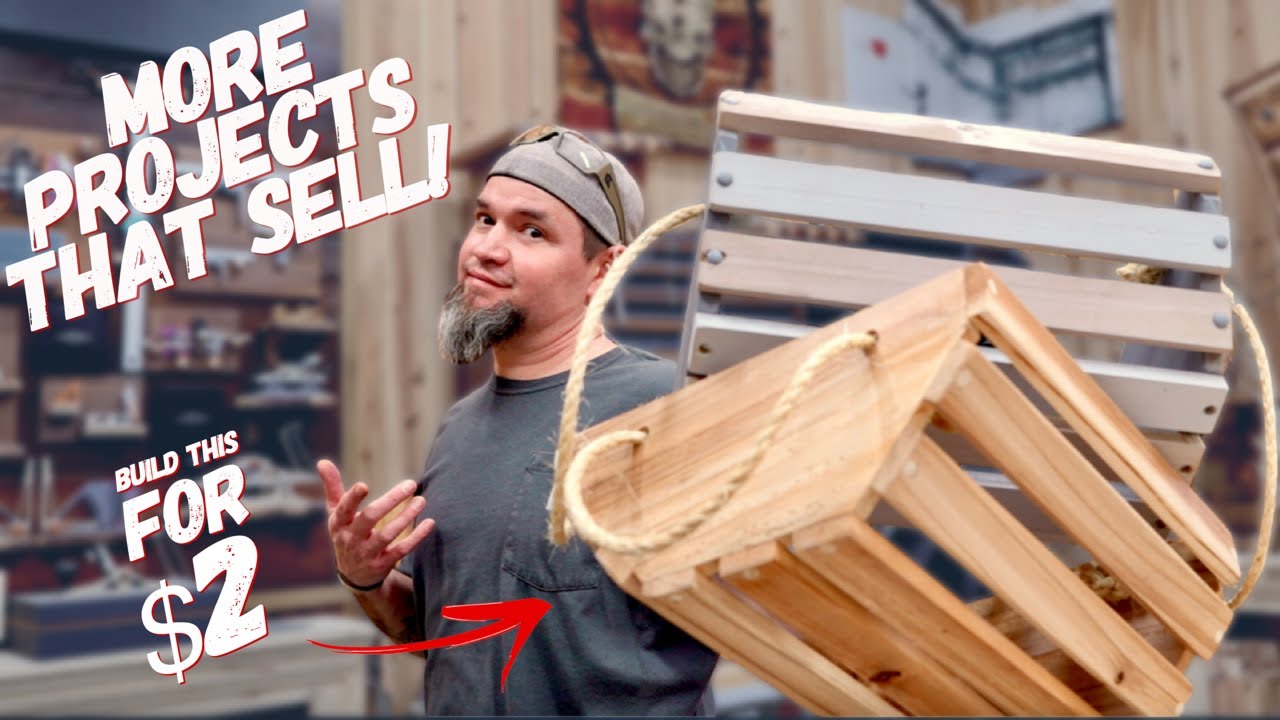 6 more woodworking projects that sell - low-cost high profit - make ...