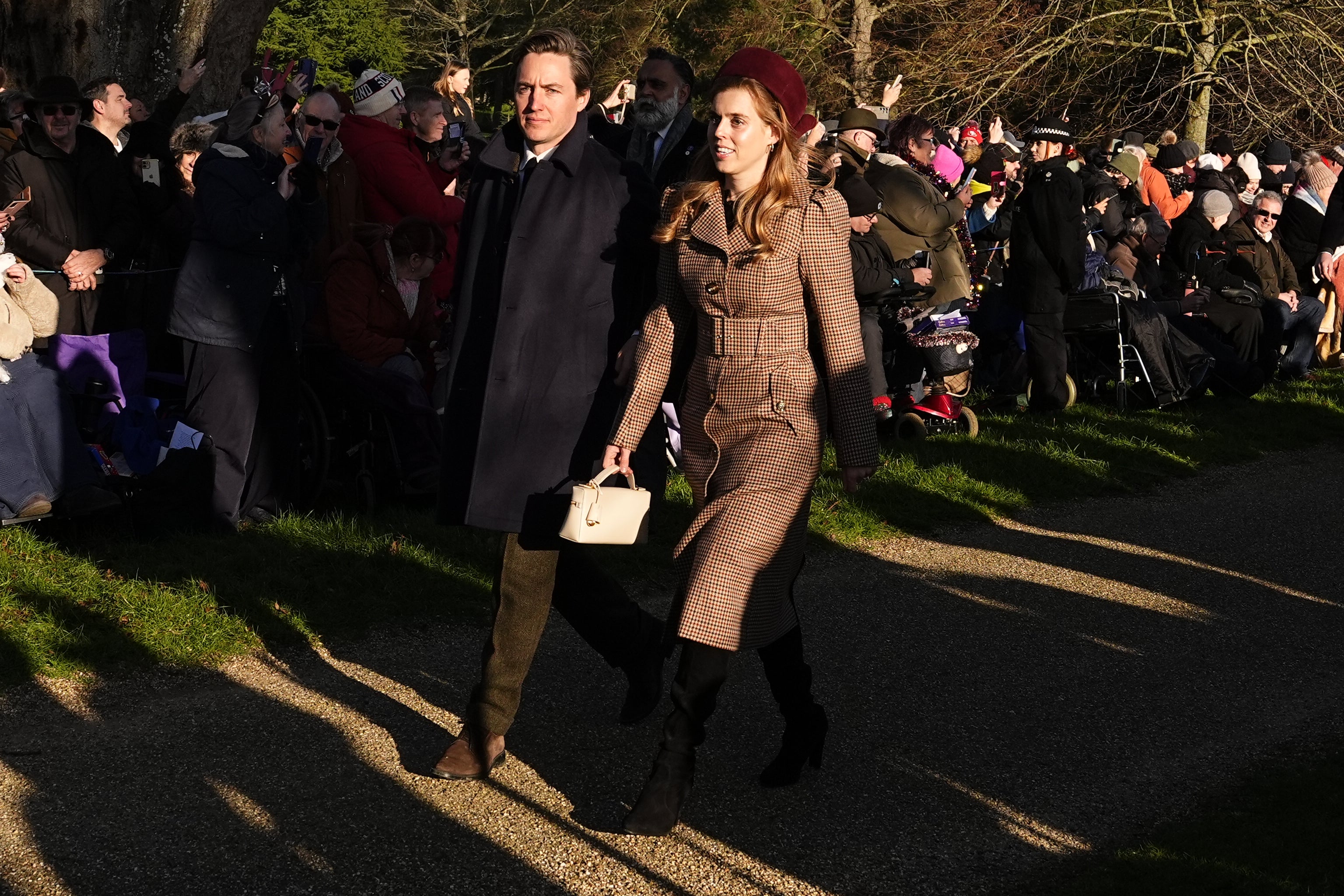 Royal family gather at Sandringham on Christmas Day - without Andrew