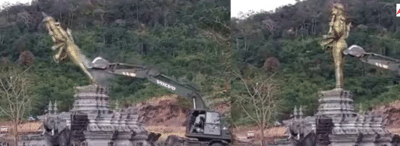 Why did the Cambodian army destroy the Vishnu statue? Learn about its ...