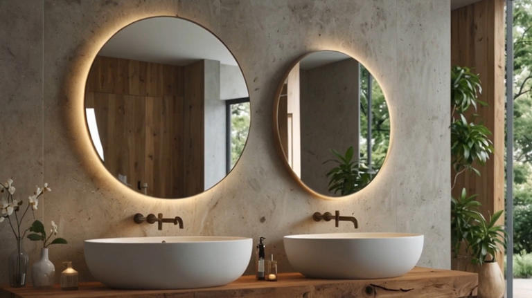 The non-traditional bathroom mirror shape that'll be trending in 2026