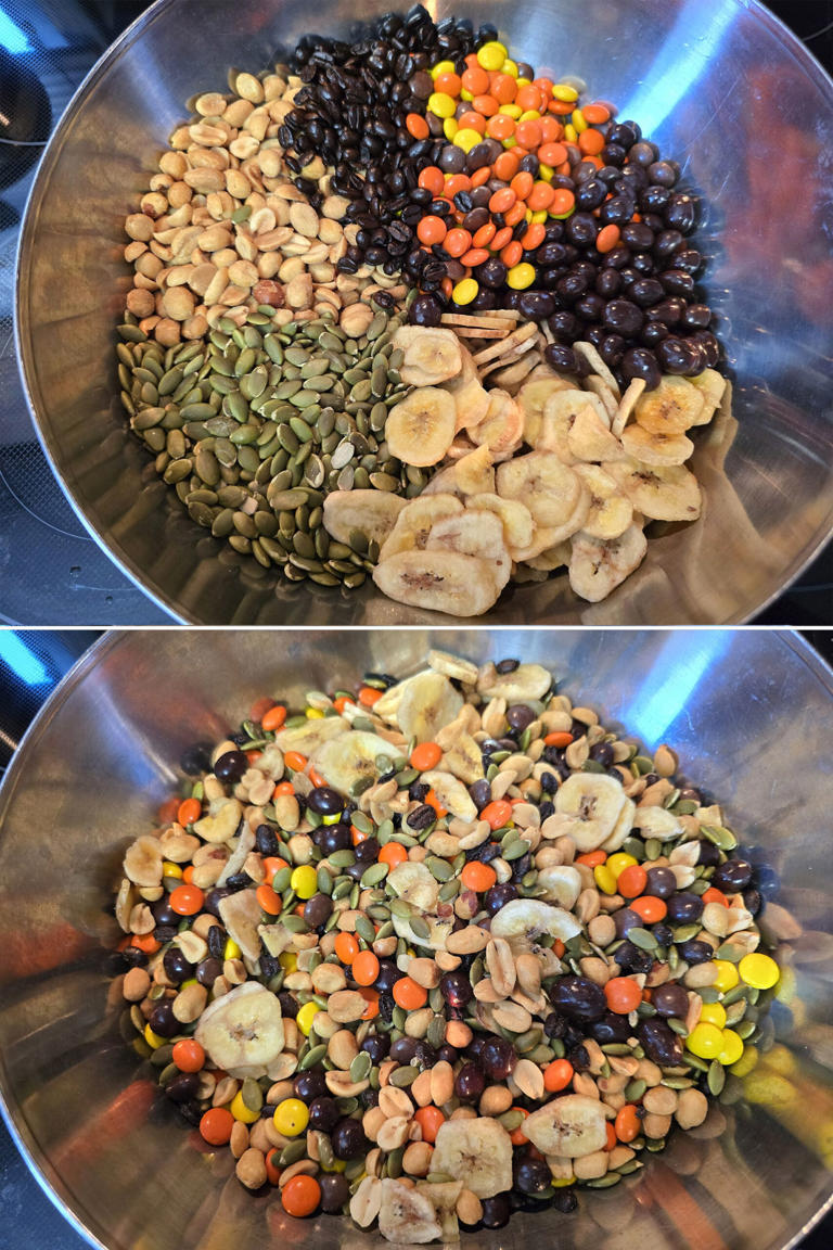 Caffeinated trail mix