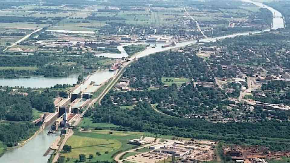 Why Canada funded a canal inside the United States
