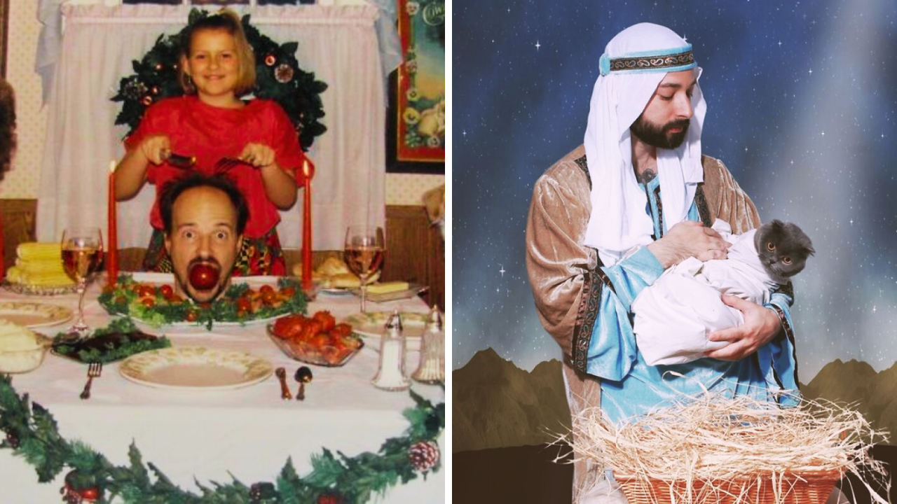 30 awkward Christmas photos that were definitely a bad idea