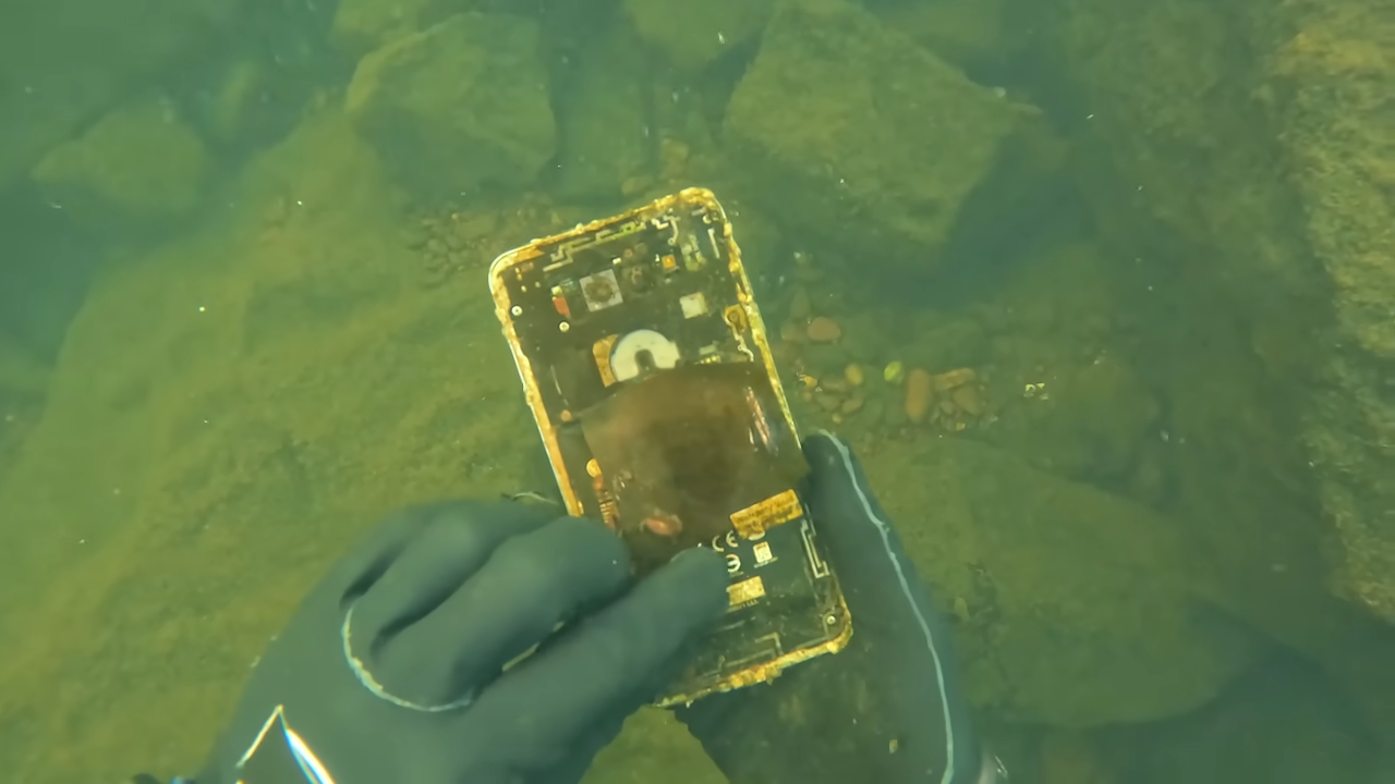 Called police immediately after finding this underwater