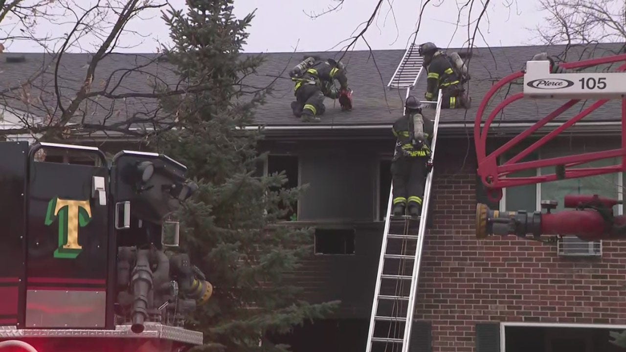 Milwaukee apartment building fire near 60th and Cold Spring
