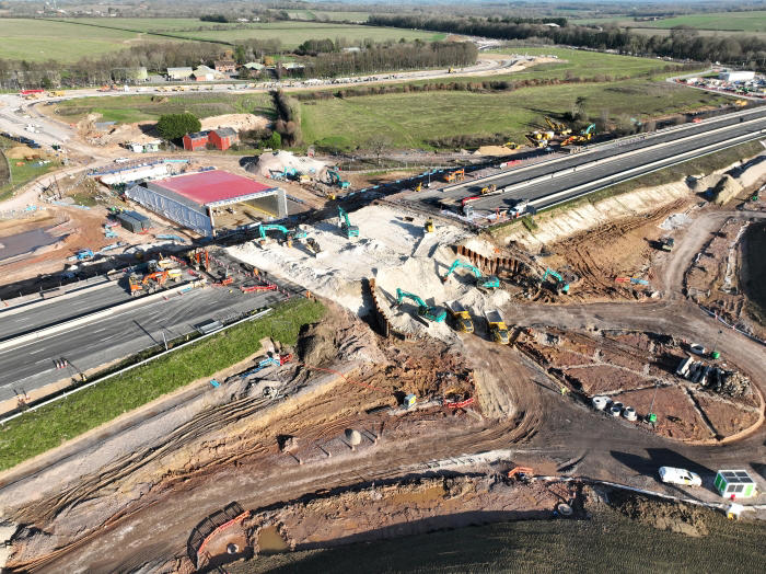 Huge progress in the demolition of part of the M27 as part of a major ...