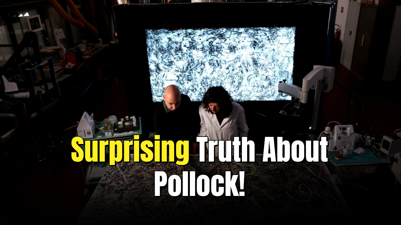 Could a child have painted that Jackson Pollock?