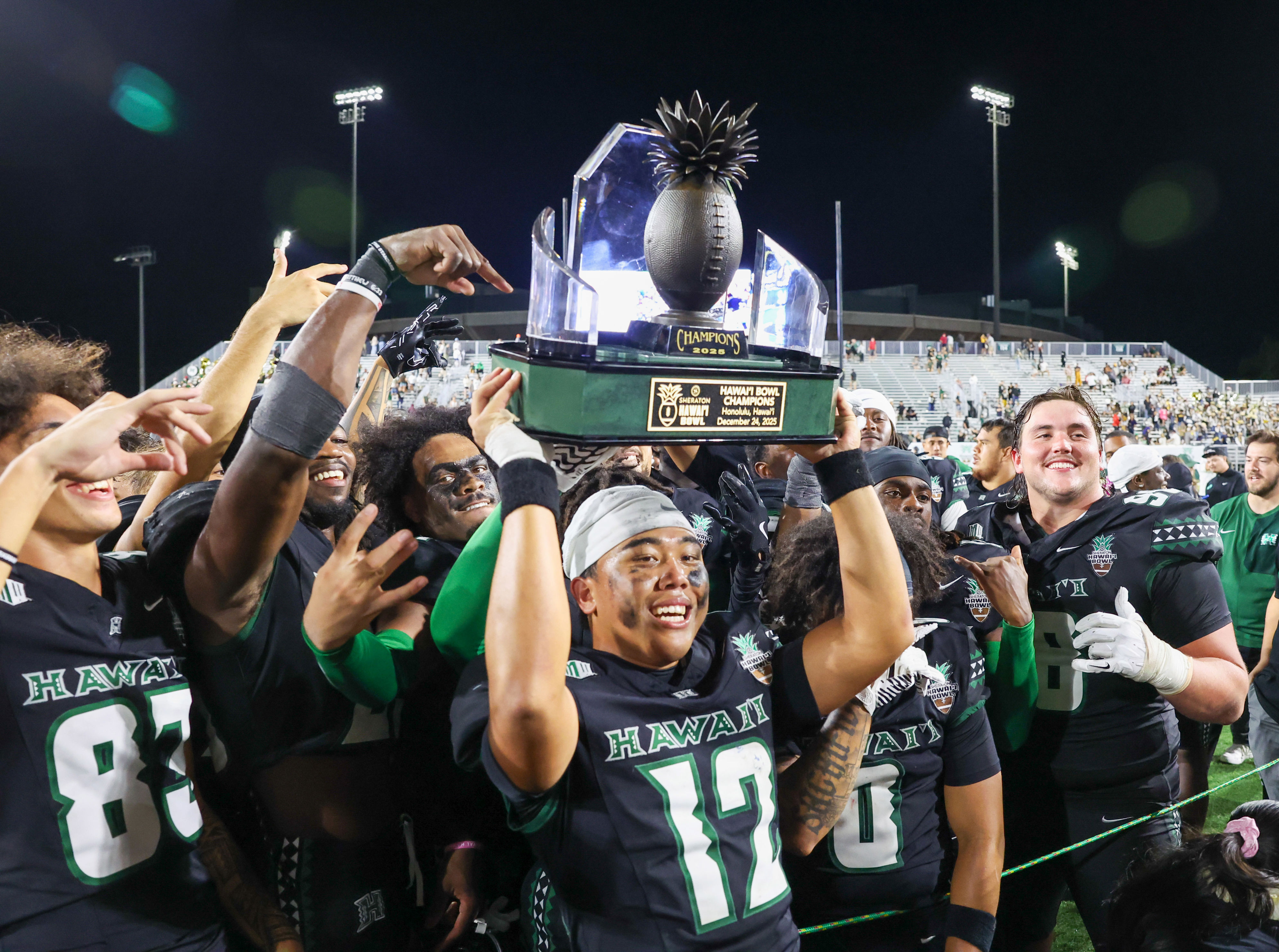 Hawaii Bowl ends in last-minute score, fight as Hawaii pulls off ...