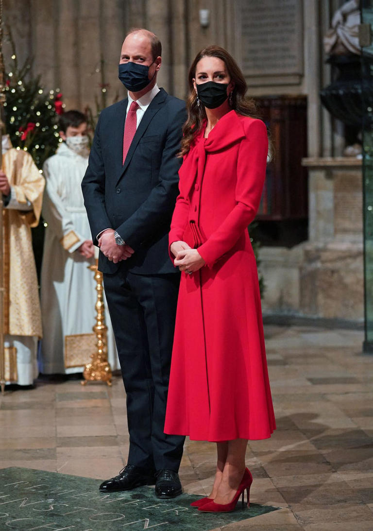 A look back at all of Kate Middleton’s most festive Christmas outfits