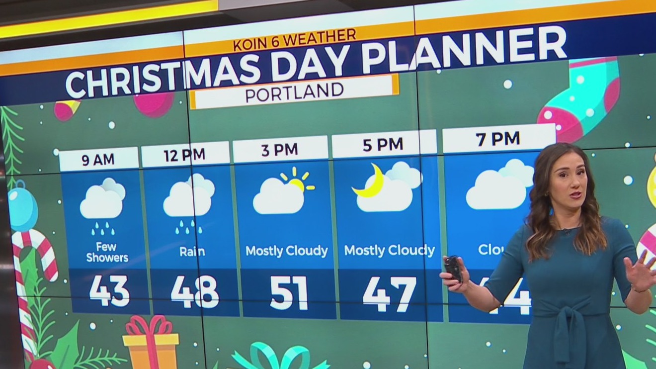 KOIN 6 weather forecast for Dec. 25, 2025