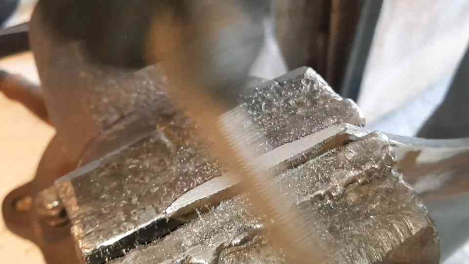The antique cleaver that refused to stay rusty