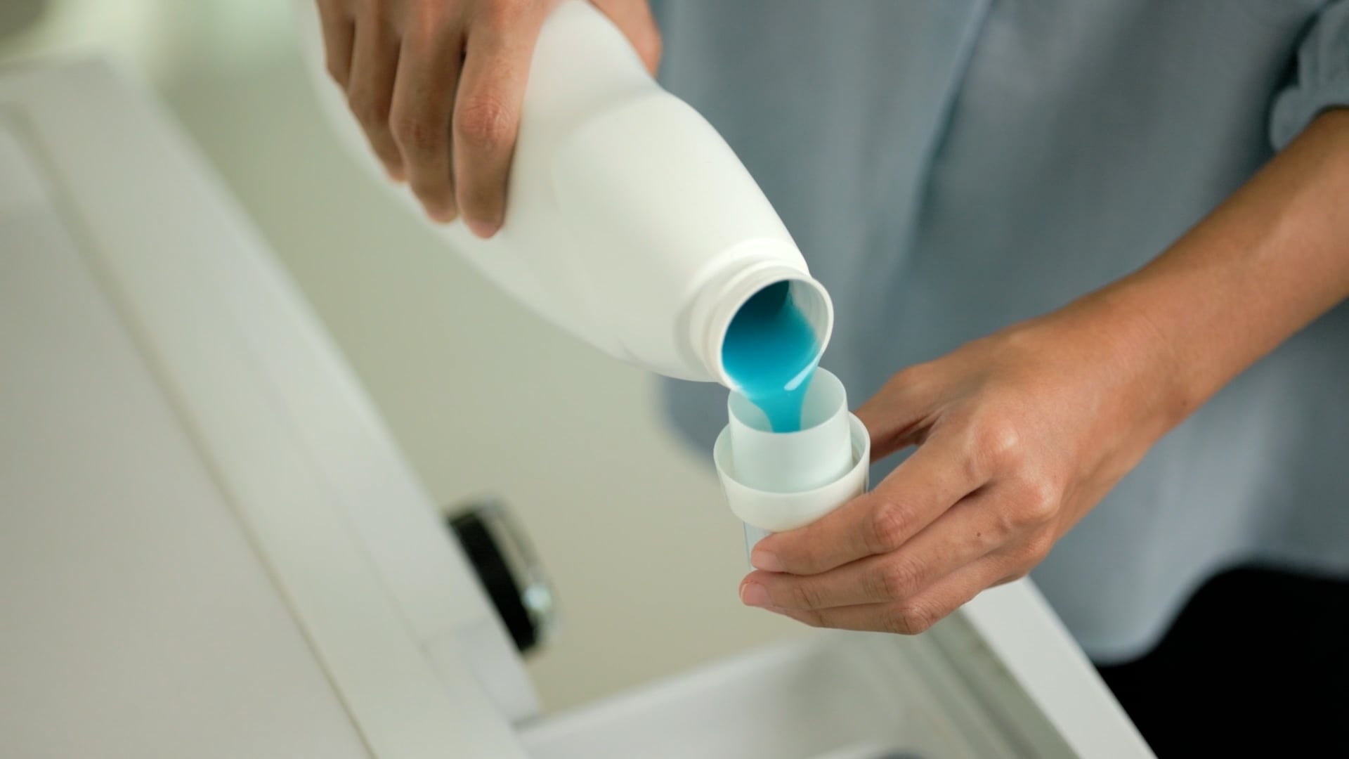 Your washing machine needs less soap than you realize