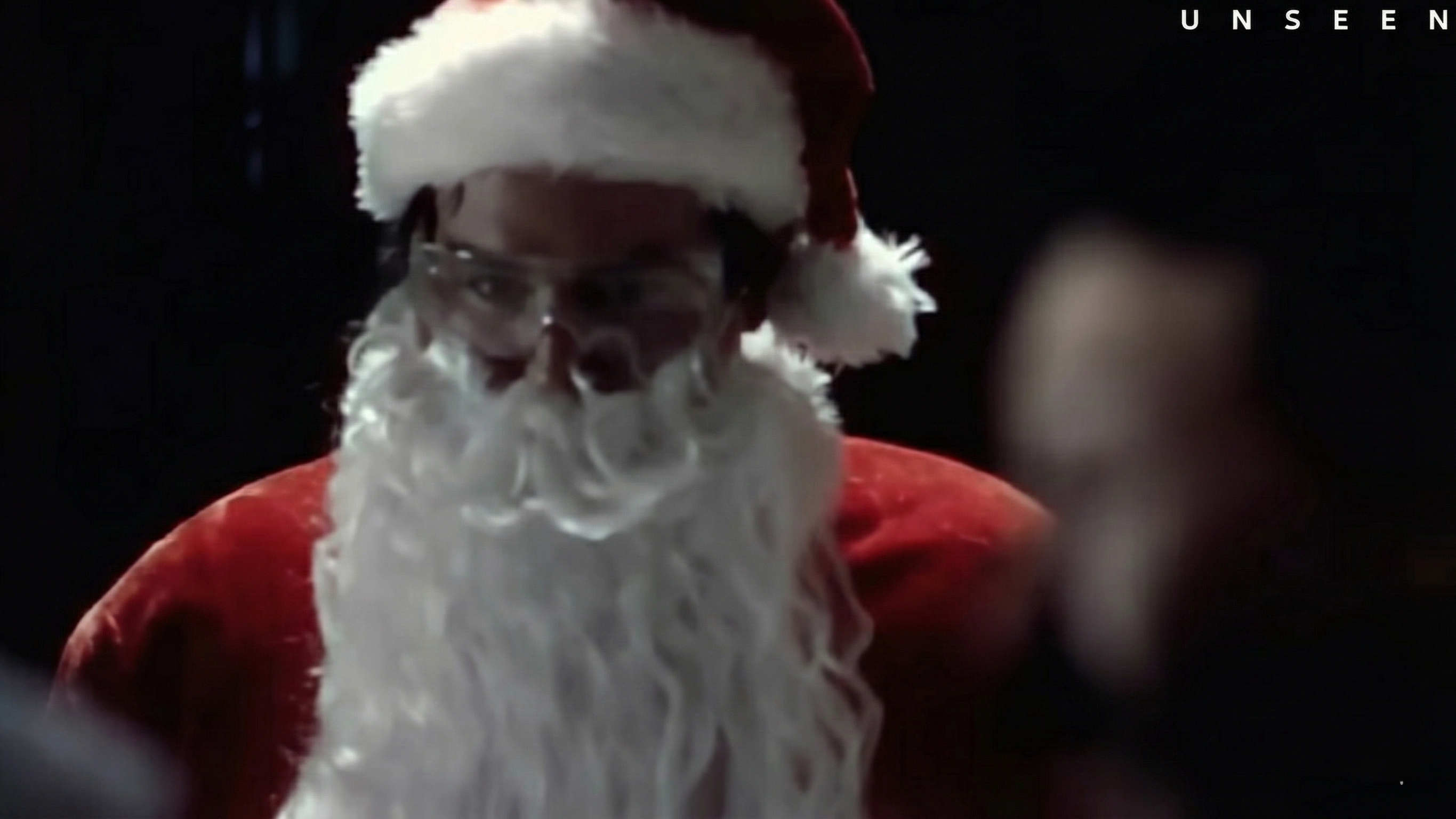 He said 'Merry Christmas'... then pulled out a flamethrower