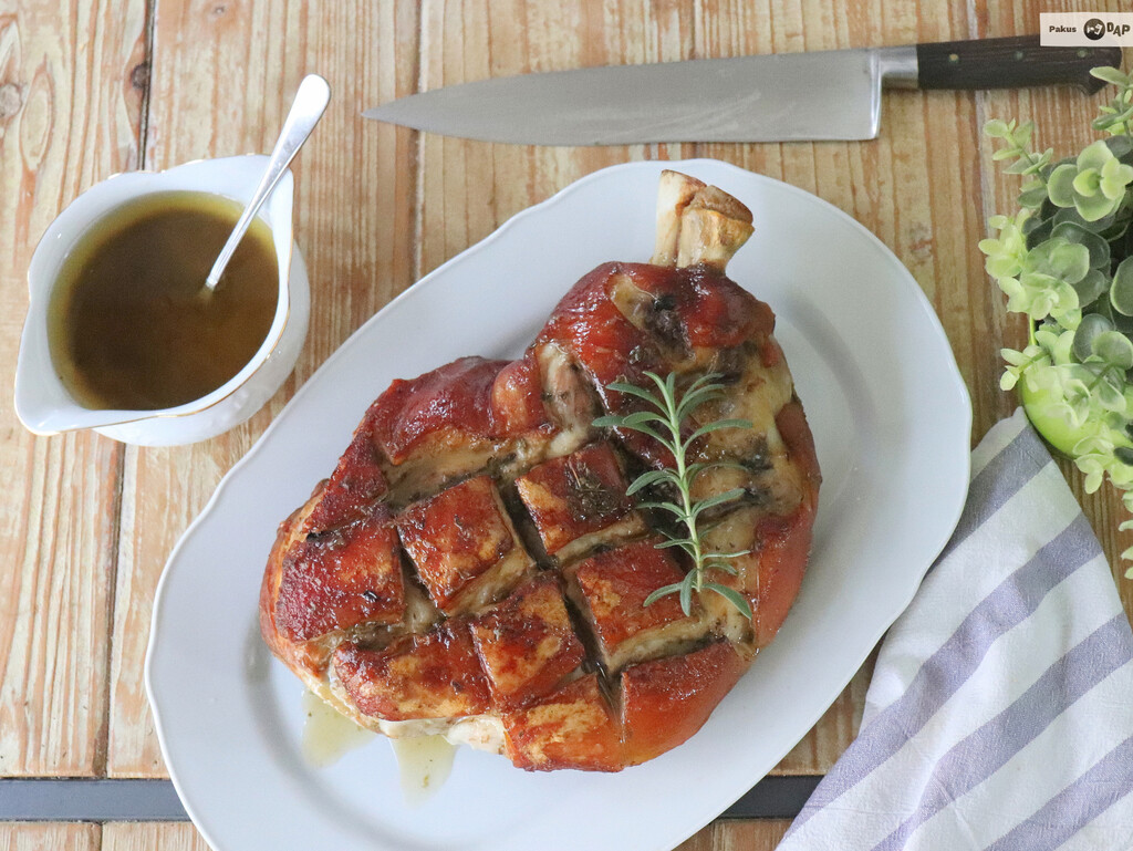 Jamón asado a la gallega: la receta más fácil para hacer en casa