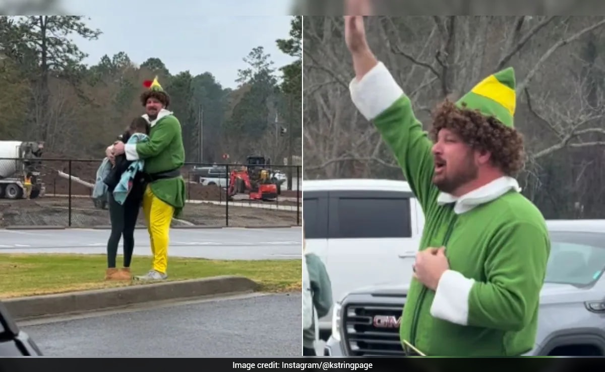 Watch: Hilarious video shows 'awesome' father surprising daughter in ...