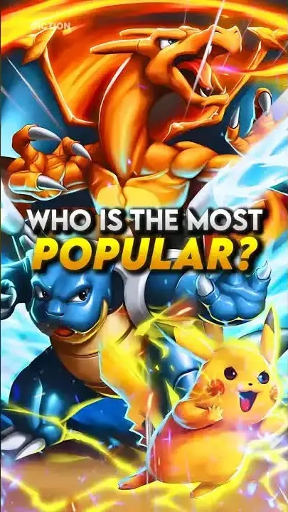 Who is the most popular Pokémon? (Part 01) #shorts #pokemon #pikachu