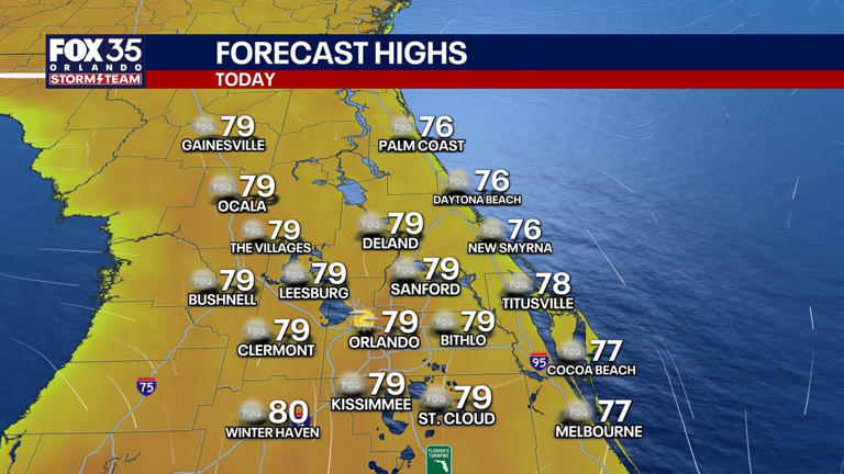 Orlando weather: Mild weather continues ahead of cold front next week