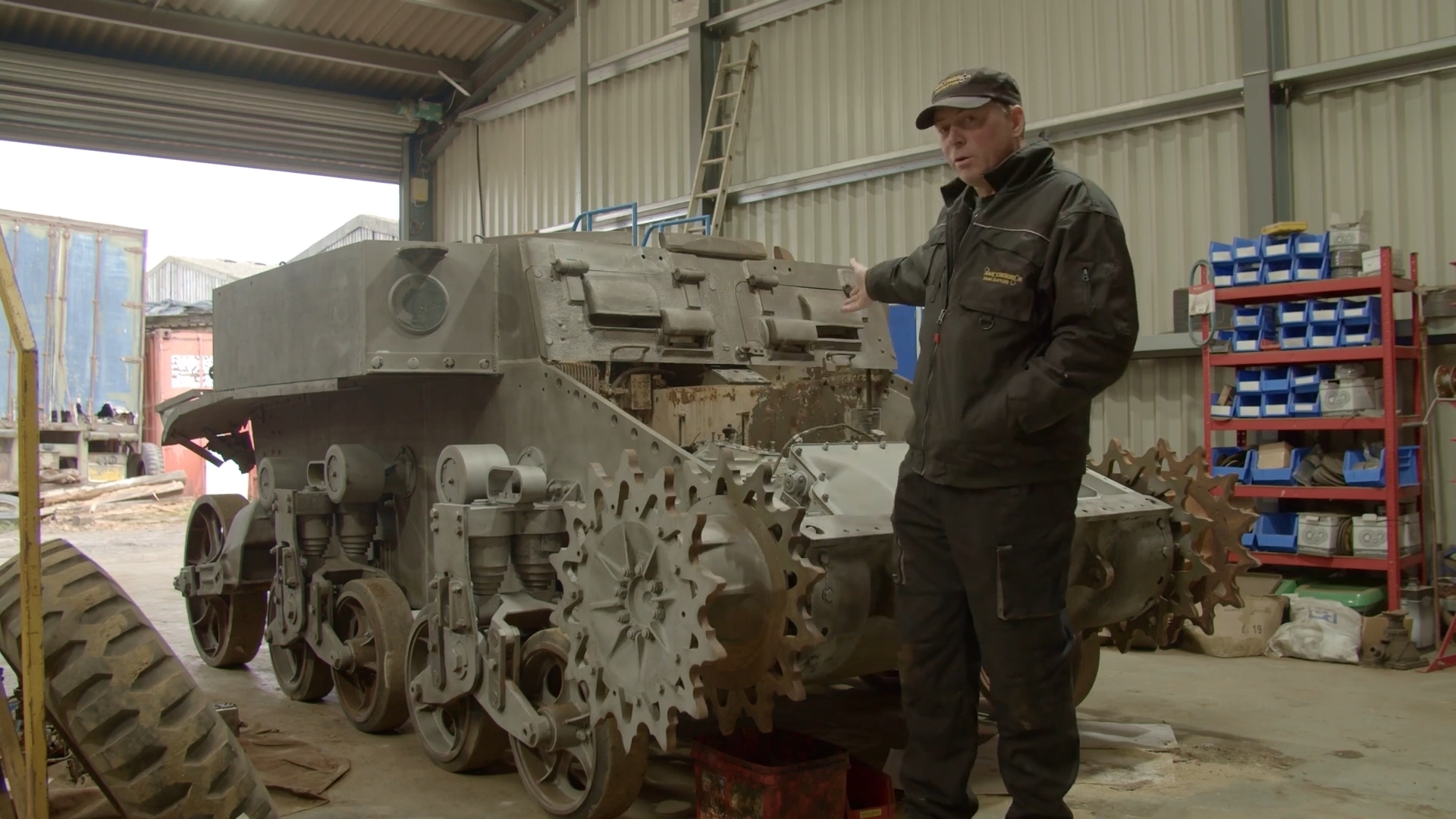 Returning a WWII M3A1 Stuart light tank to working condition