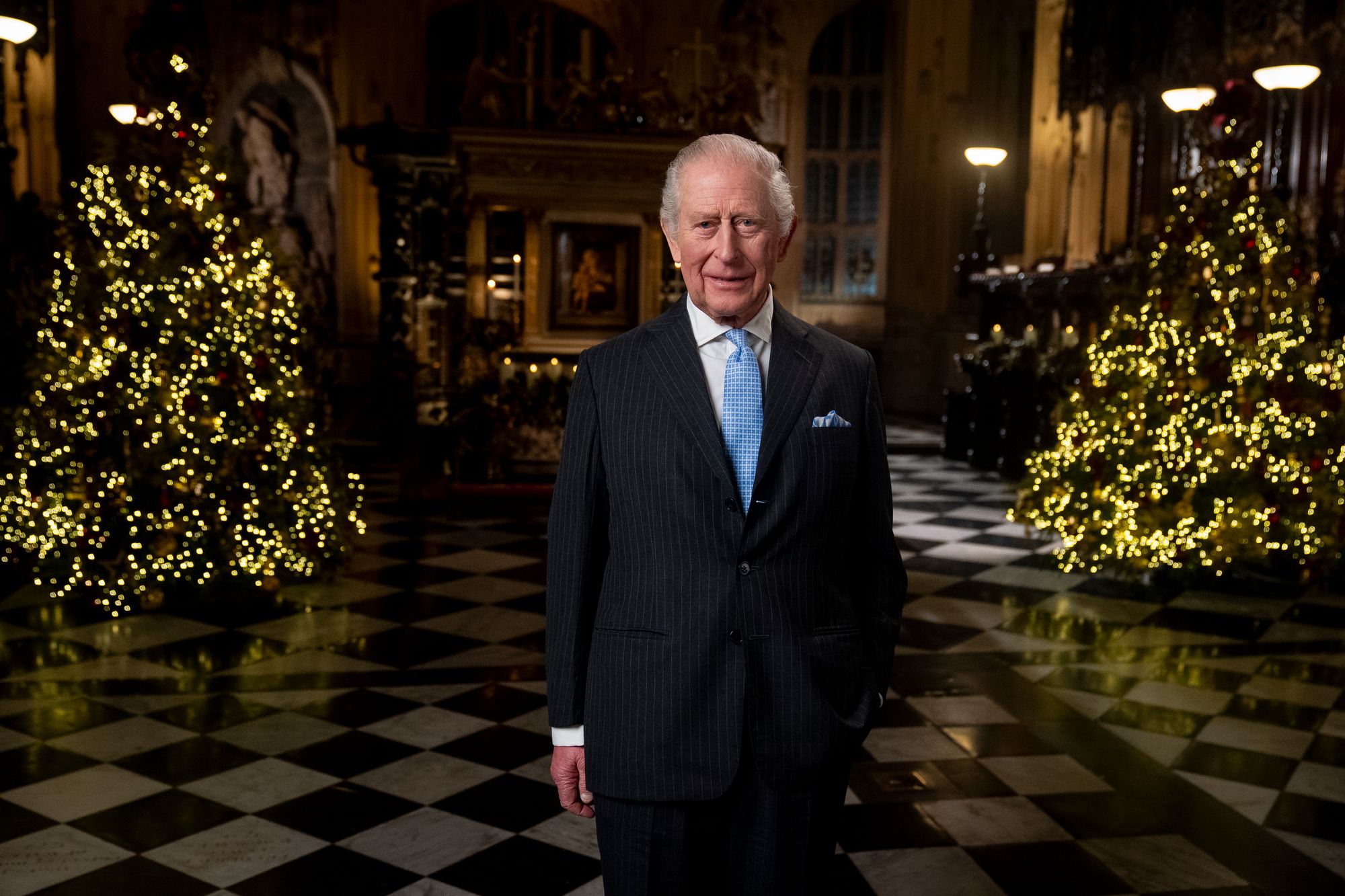 King praises 'timeless' Second World War values in Christmas message
