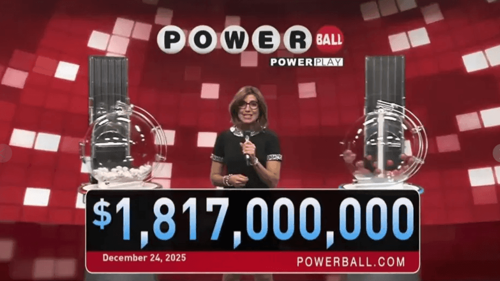 What a Christmas gift! Arkansas Powerball player wins $1.817 billion ...