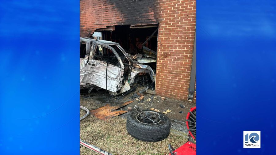 Driver seriously injured as vehicle crashes into Suffolk building ...