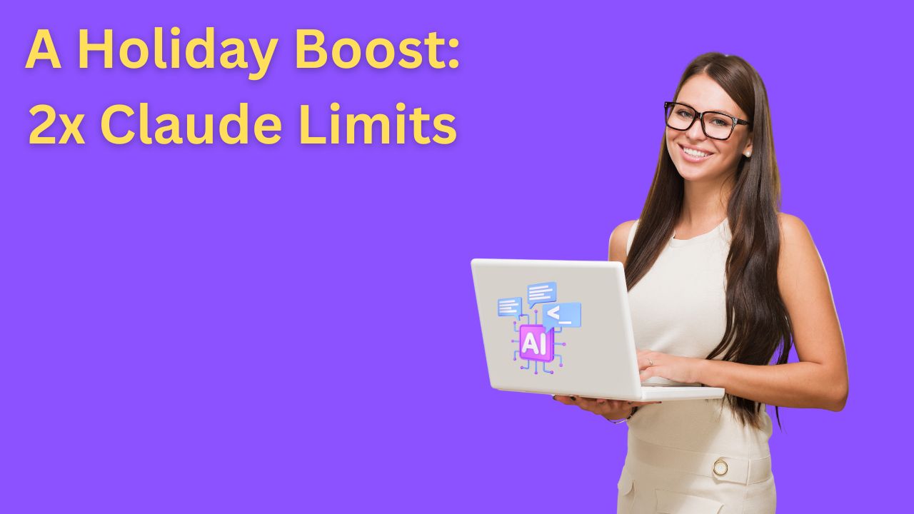 Holiday boost: 2x limits for Claude Pro & Max