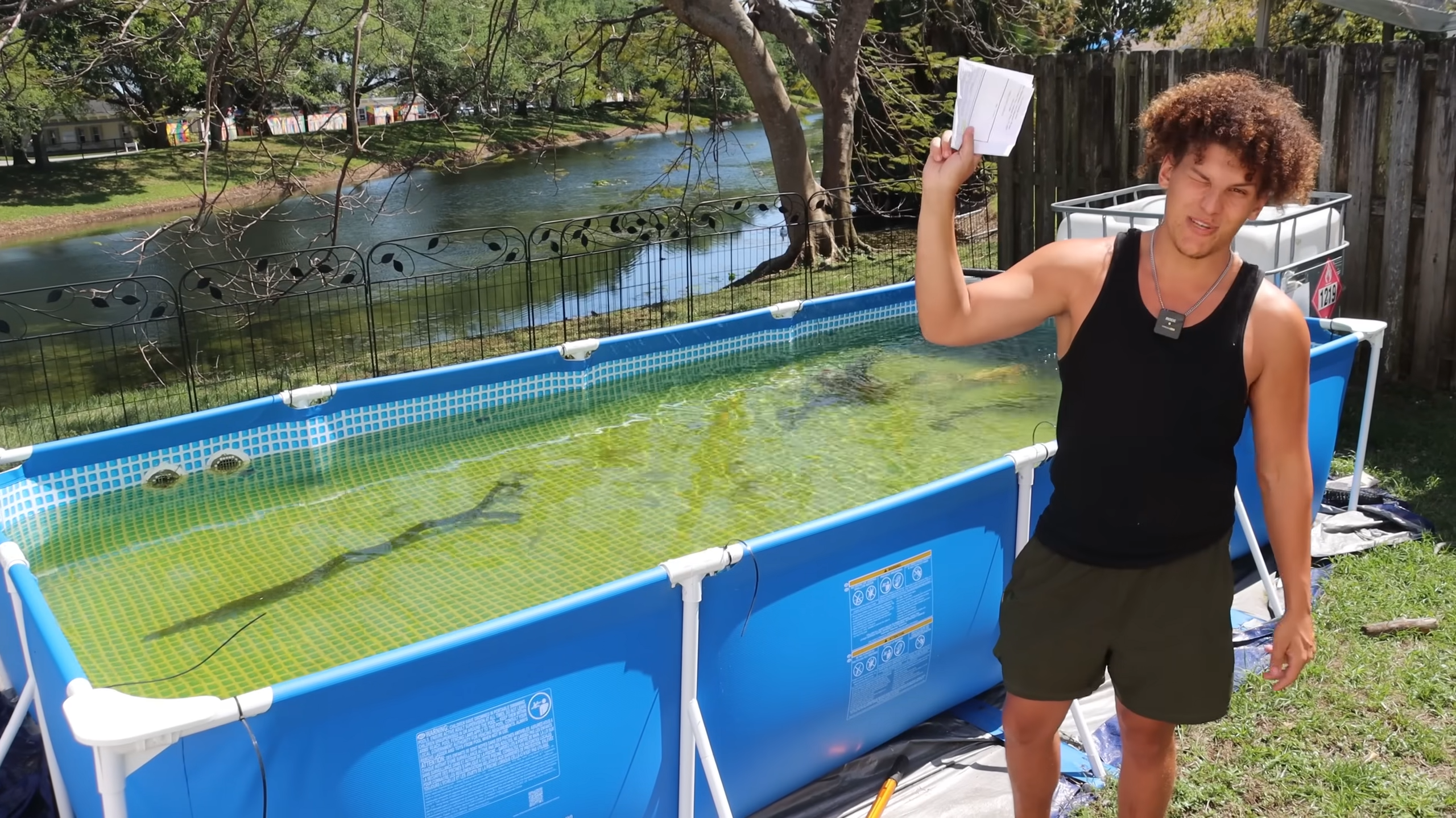 Male Karen called the police and they raid my fish farm