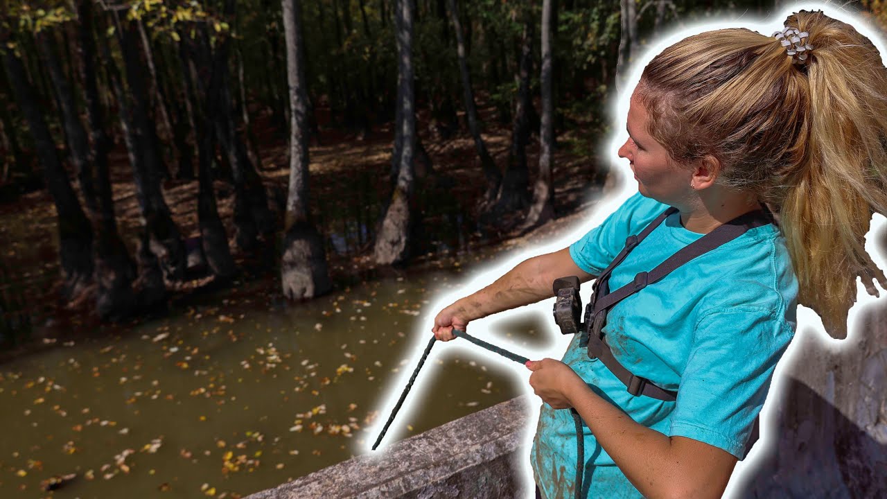 How she found US military equipment while magnet fishing
