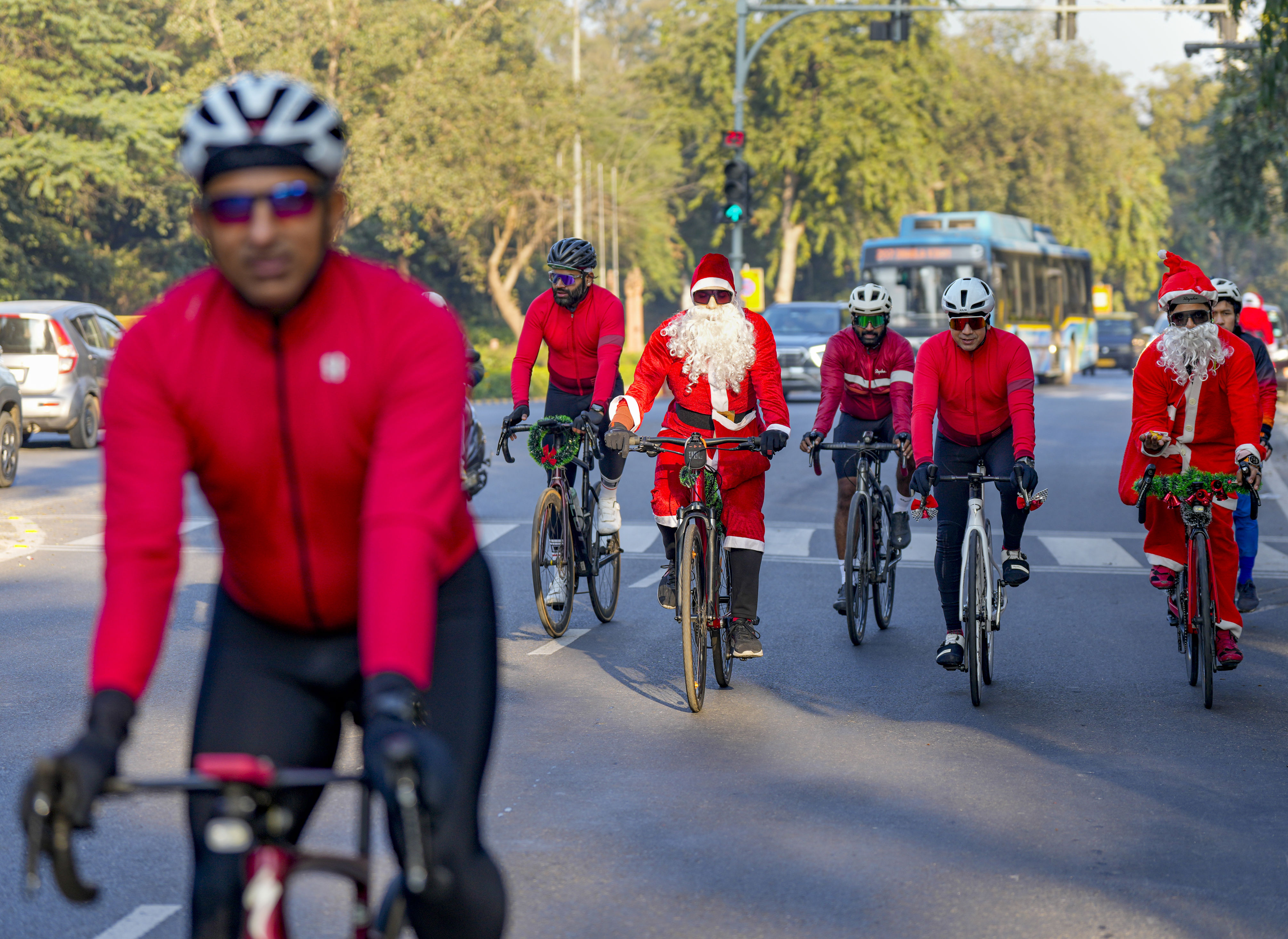 Churches decked in lights, midnight masses mark Christmas celebrations ...