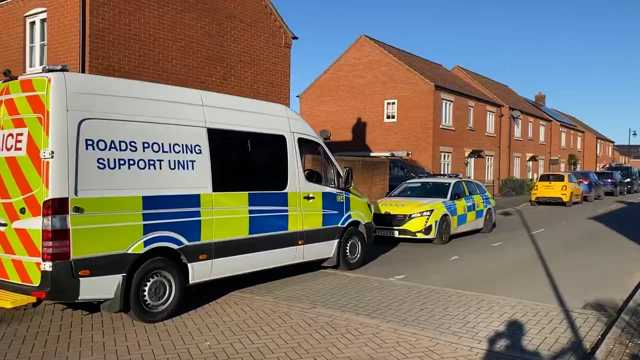 Police cordon after 'serious incident' in market town