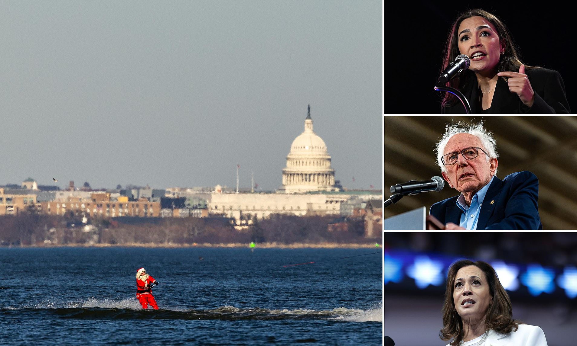 The politician Democrats like even more than Santa Claus