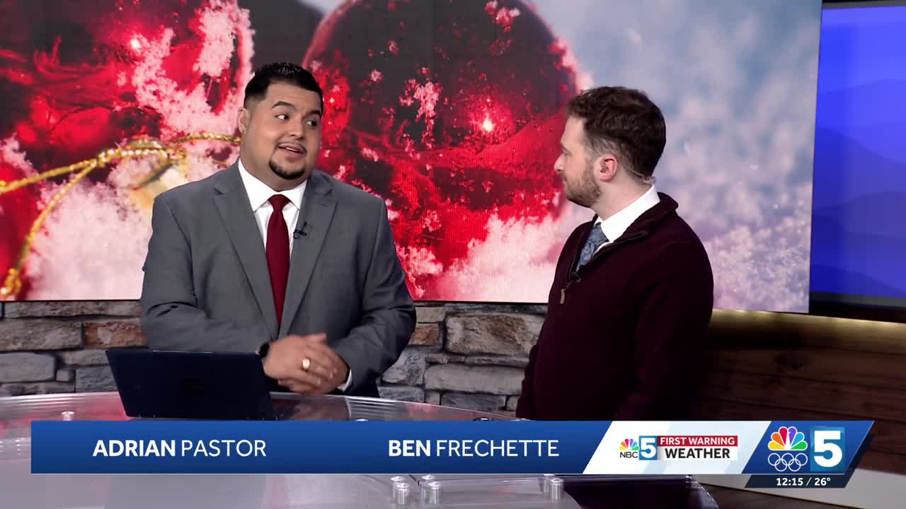 Christmas snow showers continues (12-25-25)