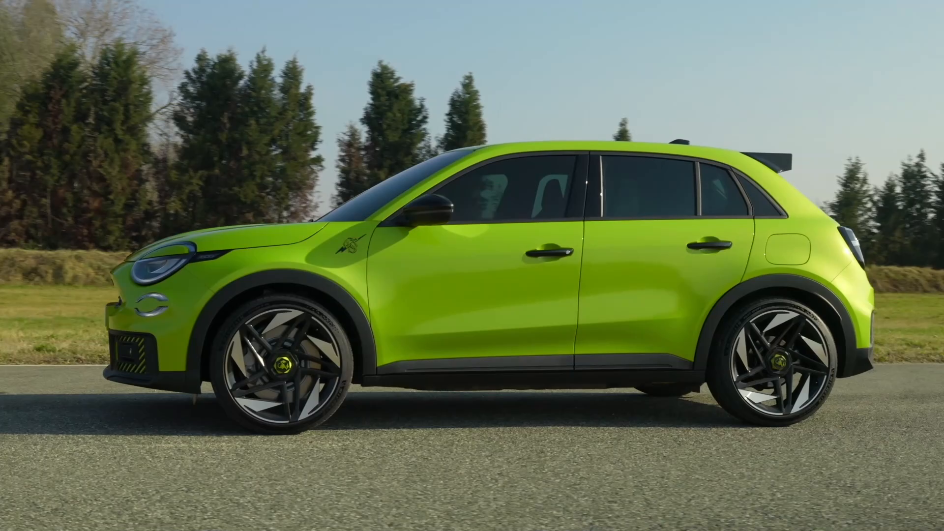 Der neue Abarth 600e - Das Karosseriedesign - Ausdruck der Sportlichkeit