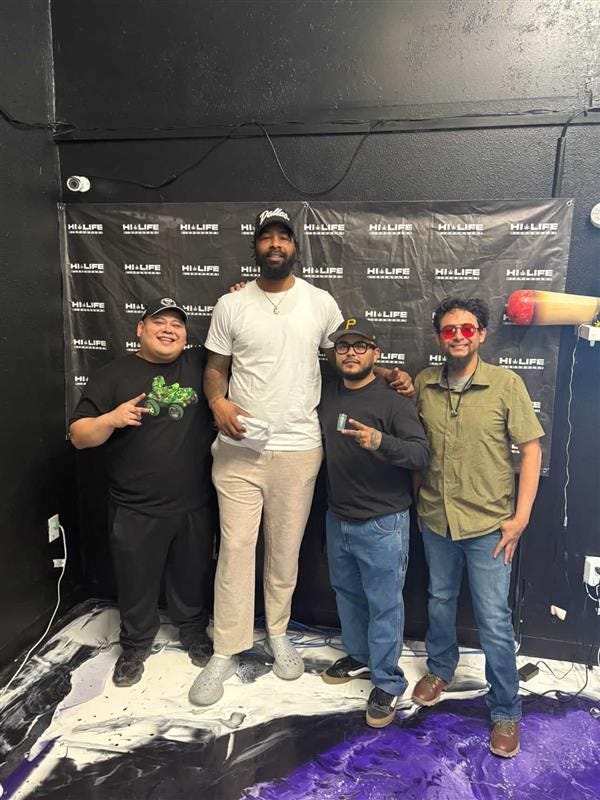NBA veteran makes holiday stop at New Mexico dispensary near El Paso