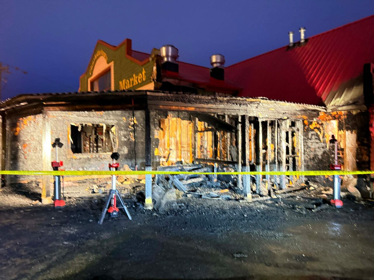 Fire breaks out at Charlottetown Farmer's Market on Christmas Day