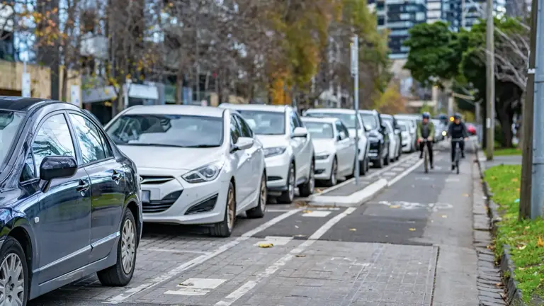 Sydney resident tries to claim street parking with homemade sign