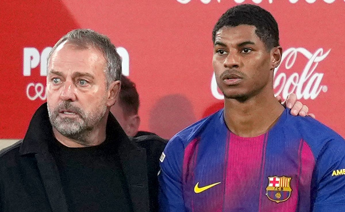 Hansi Flick has reportedly set clear plan for Marcus Rashford’s future ...