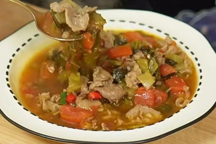 Daging sapi sayur asin rumahan, resep jadul favorit keluarga yang bikin ...