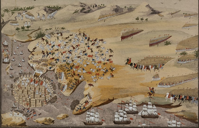 Χριστούγεννα του 1822 ο Ομέρ Βρυώνης επιχείρησε να καταλάβει με έφοδο ...
