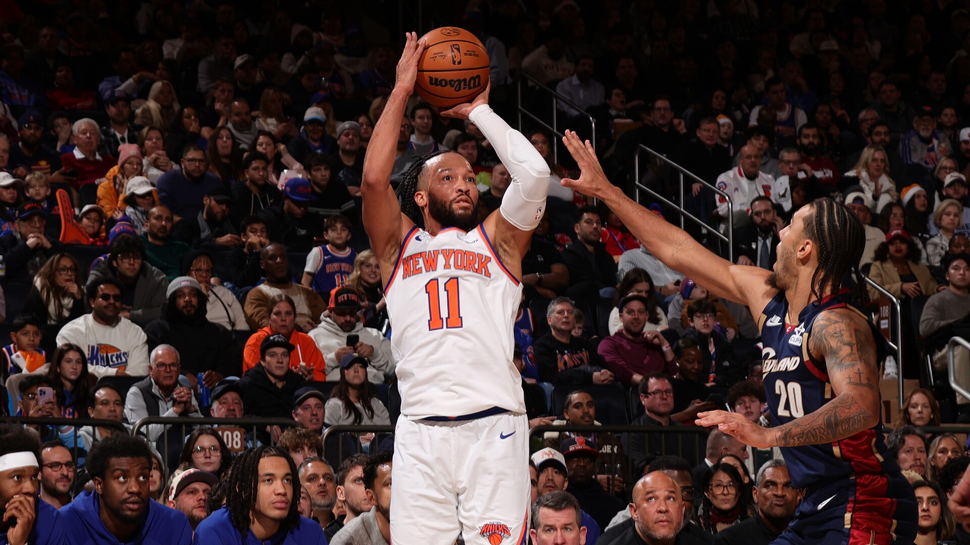 Brunson and the reserves lead Christmas comeback as Knicks beat ...