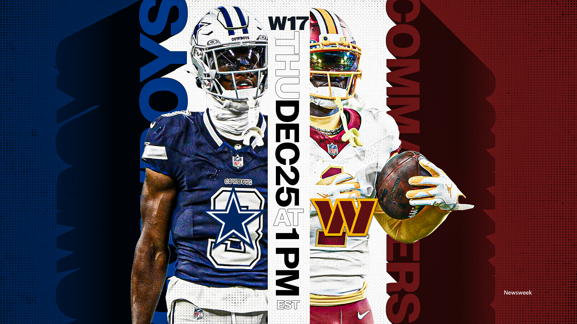 How to watch Commanders vs Cowboys: Live stream NFL on Christmas, TV ...