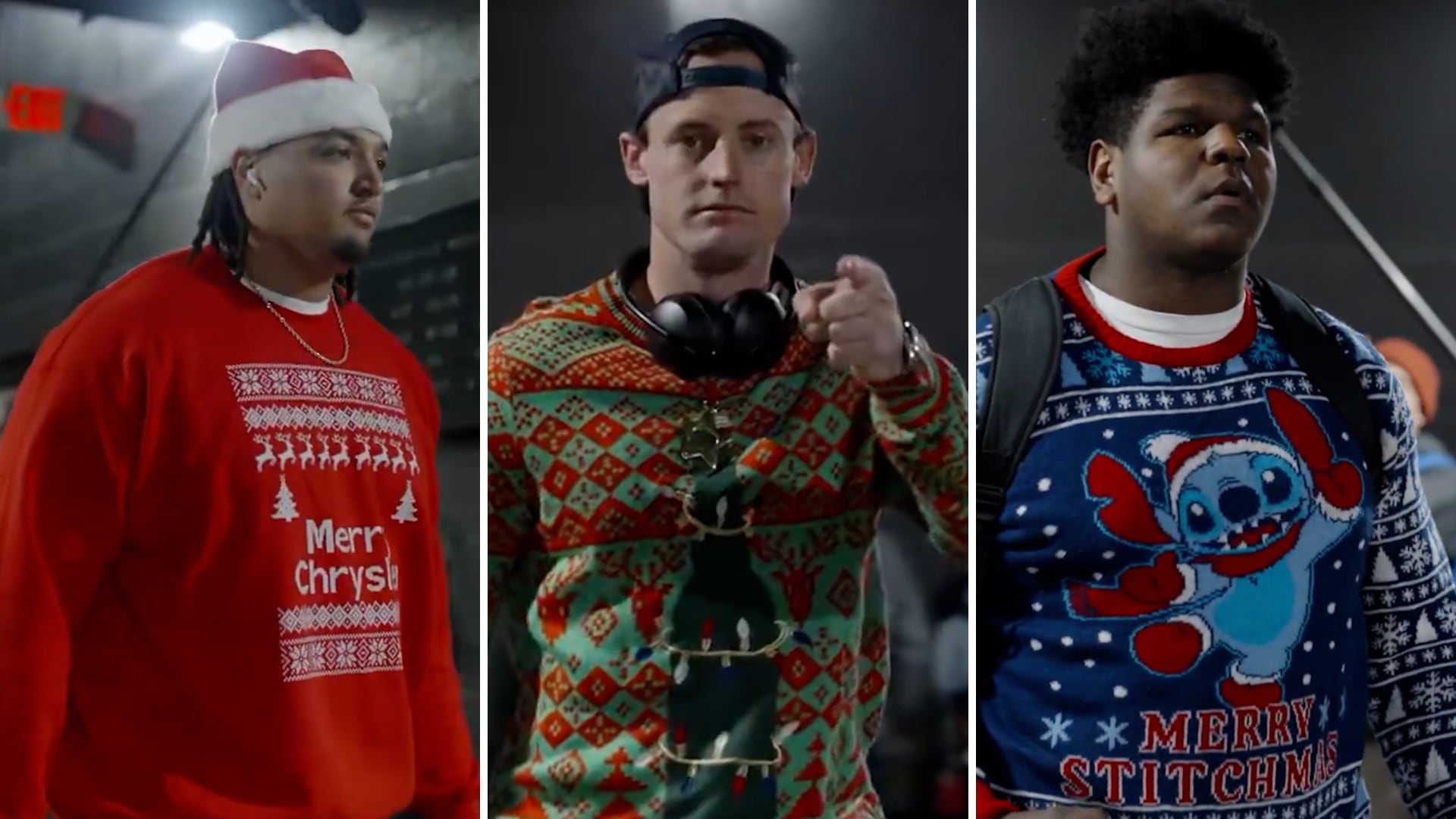Commanders players steal the spotlight with their wild NFL Christmas ...